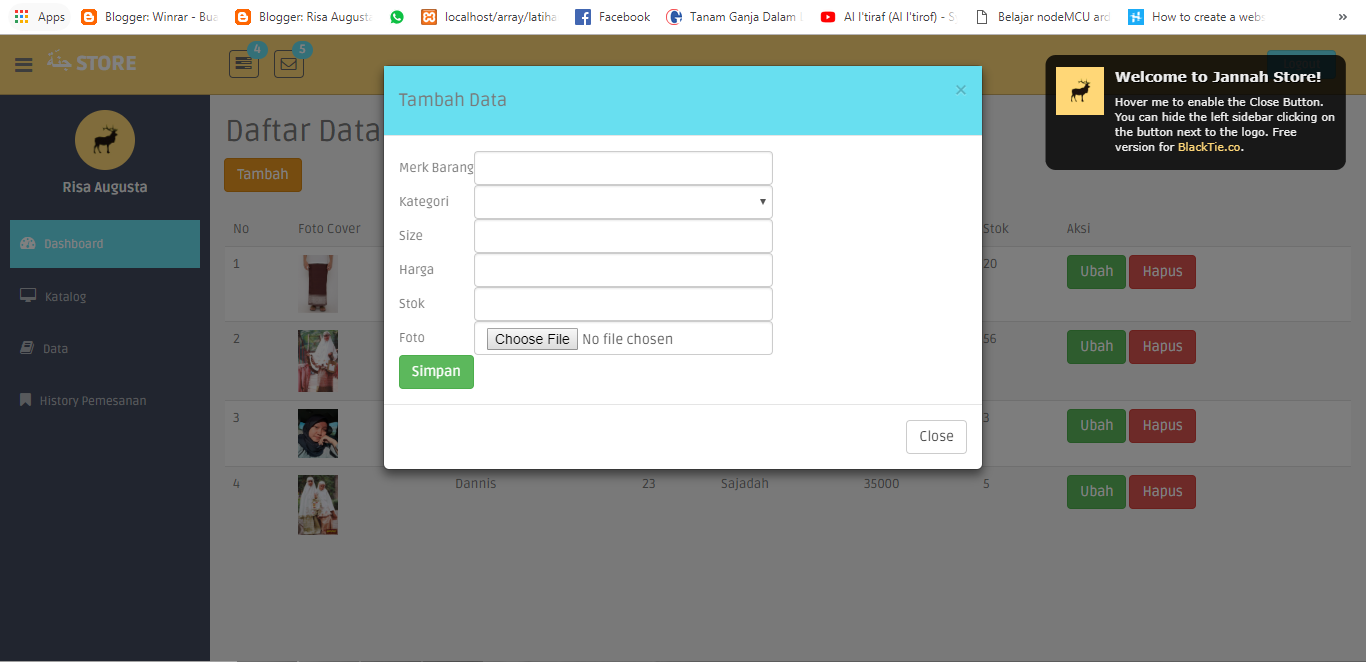 GitHub - risaaugusta/Toko-Online_Codeigniter