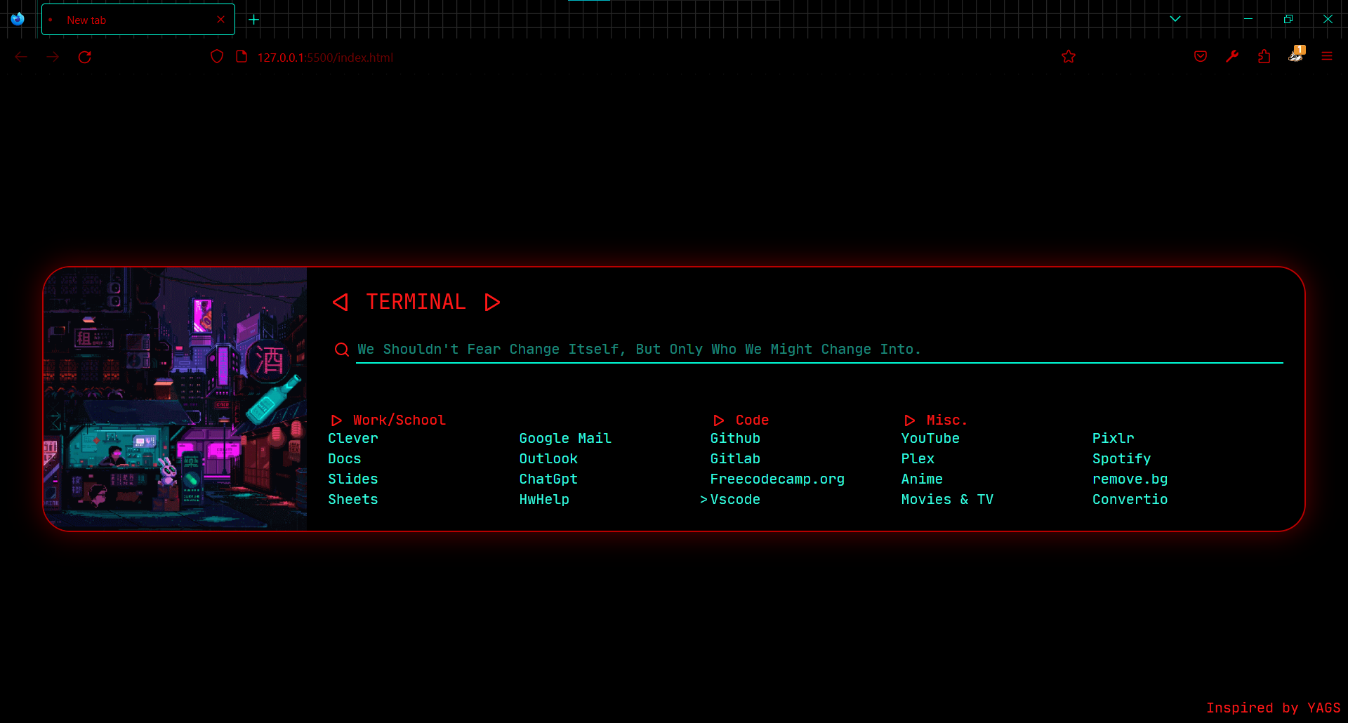 GitHub - d-solis/StartpageV4