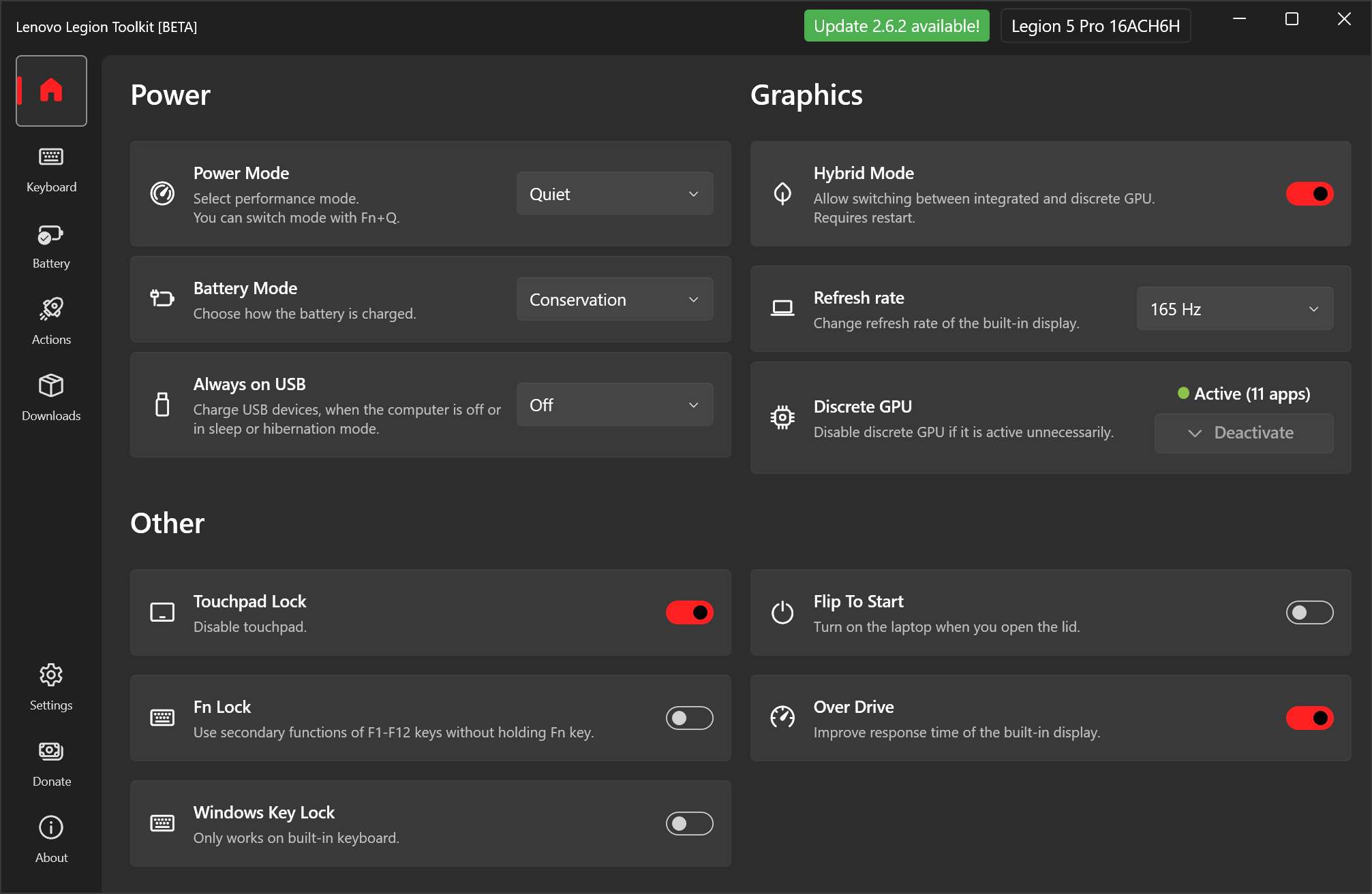 [BUG]: · Issue #251 · BartoszCichecki/LenovoLegionToolkit · GitHub