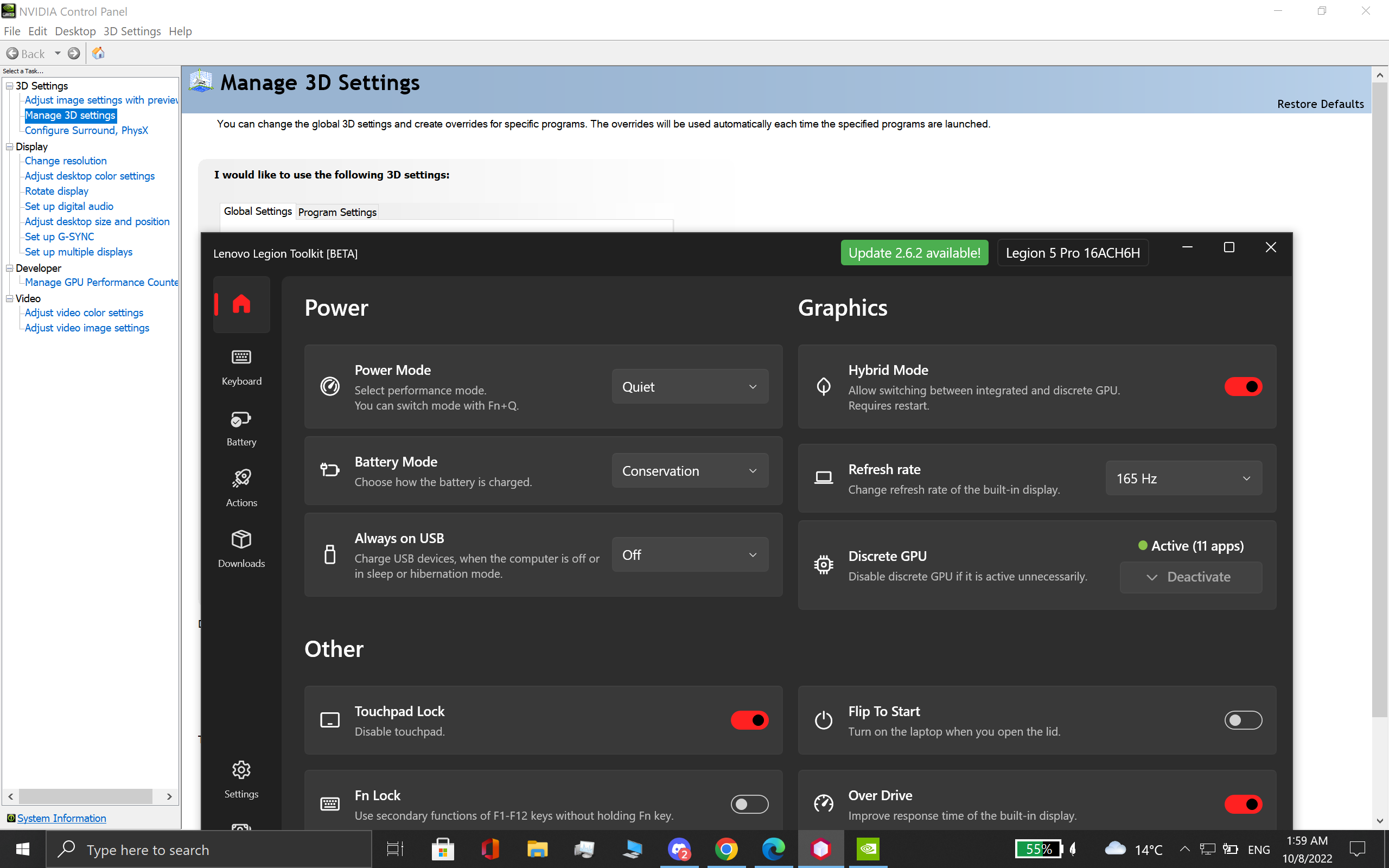 [BUG]: · Issue #251 · BartoszCichecki/LenovoLegionToolkit · GitHub