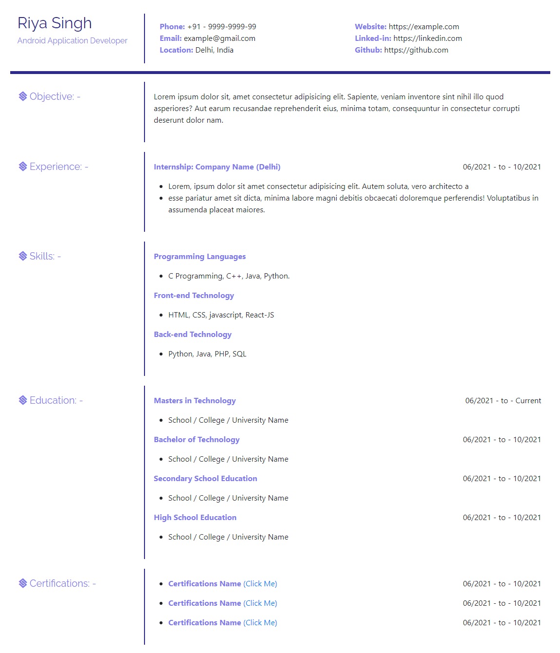 GitHub - hariactive/LevelUp-resume