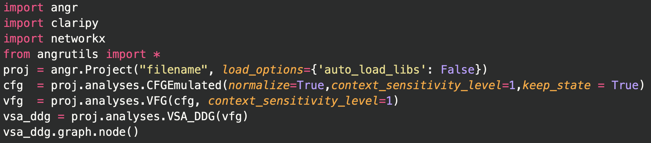 What is the format of a VSA_DDG node? · Issue #1436 · angr/angr · GitHub