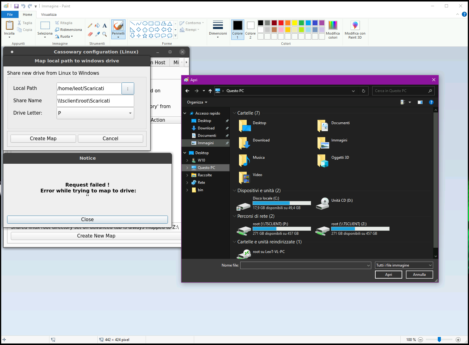 System Error 87 when sharing path from linux · Issue #11 · casualsnek ...