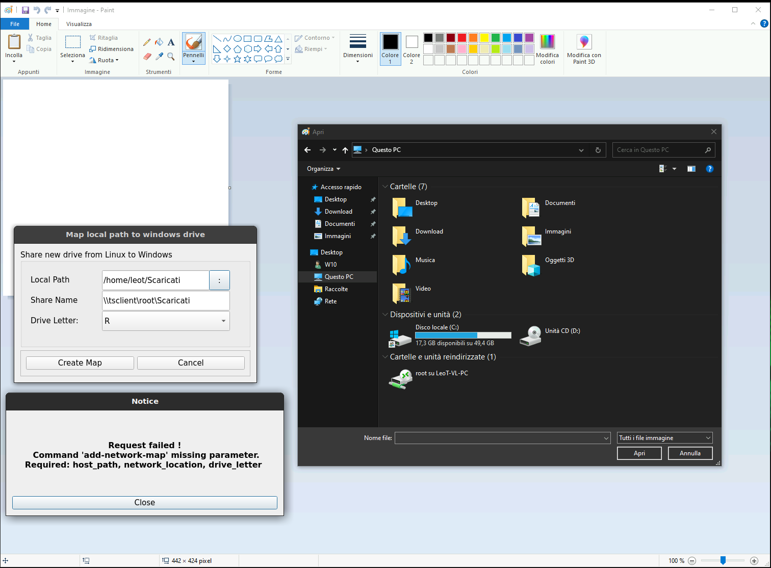 System Error 87 when sharing path from linux · Issue #11 · casualsnek ...