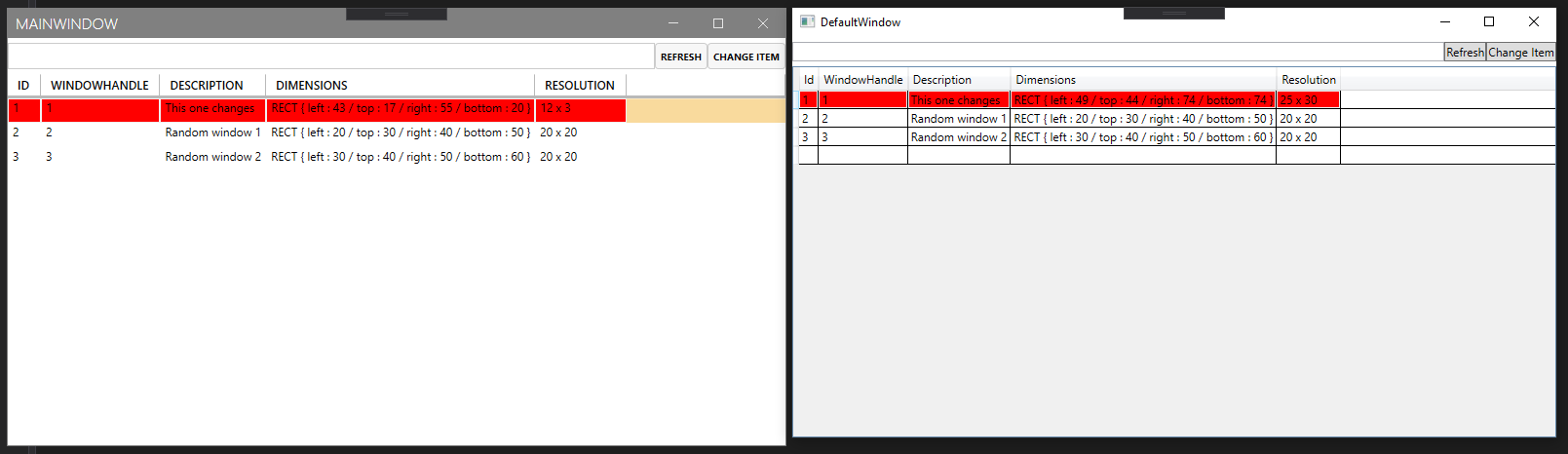 Datagrid selection unable to deselect after selected item changed ...