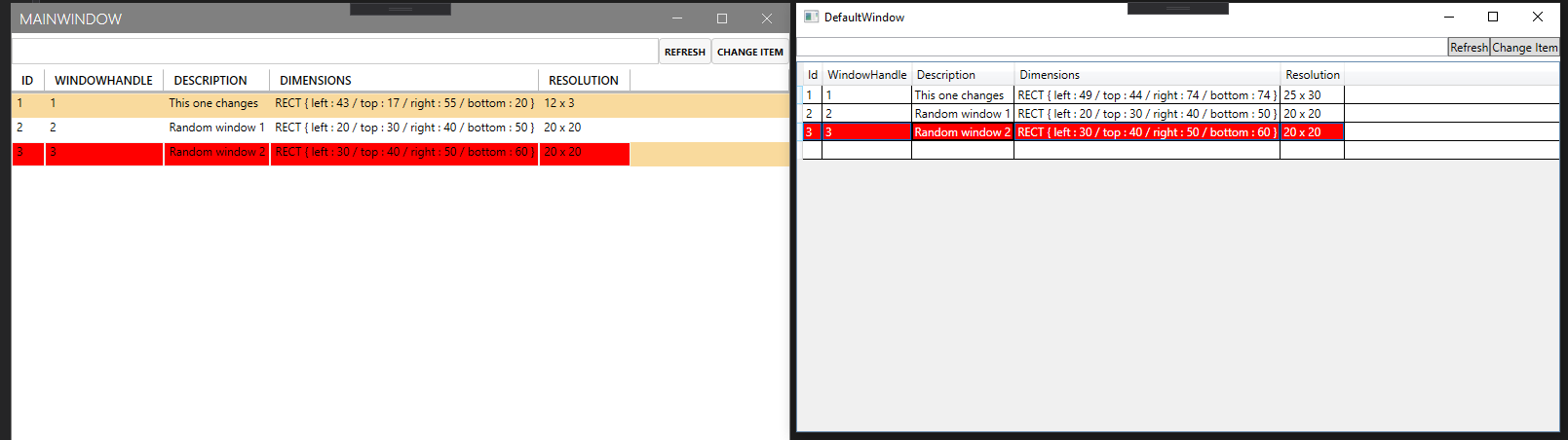 Datagrid selection unable to deselect after selected item changed ...