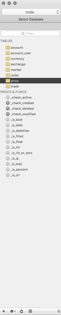 Feature request : UI polish - Function list below tables · Issue #517 · TablePlus/TablePlus · GitHub
