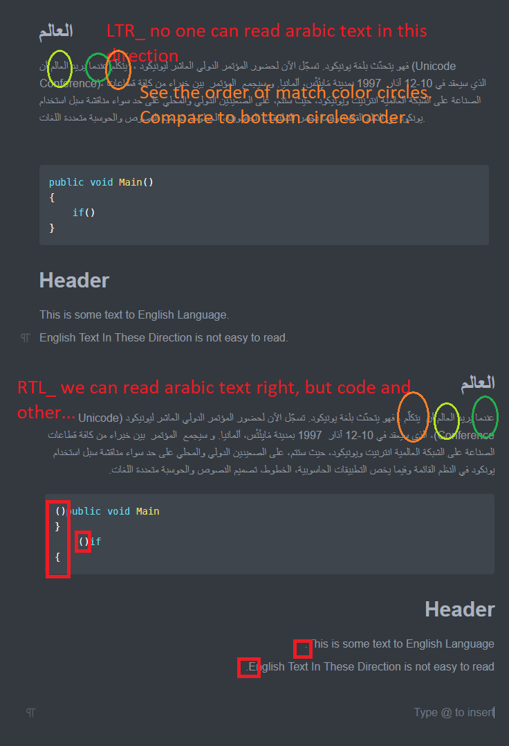 Always RTL or LTR · Issue #1919 · marktext/marktext · GitHub