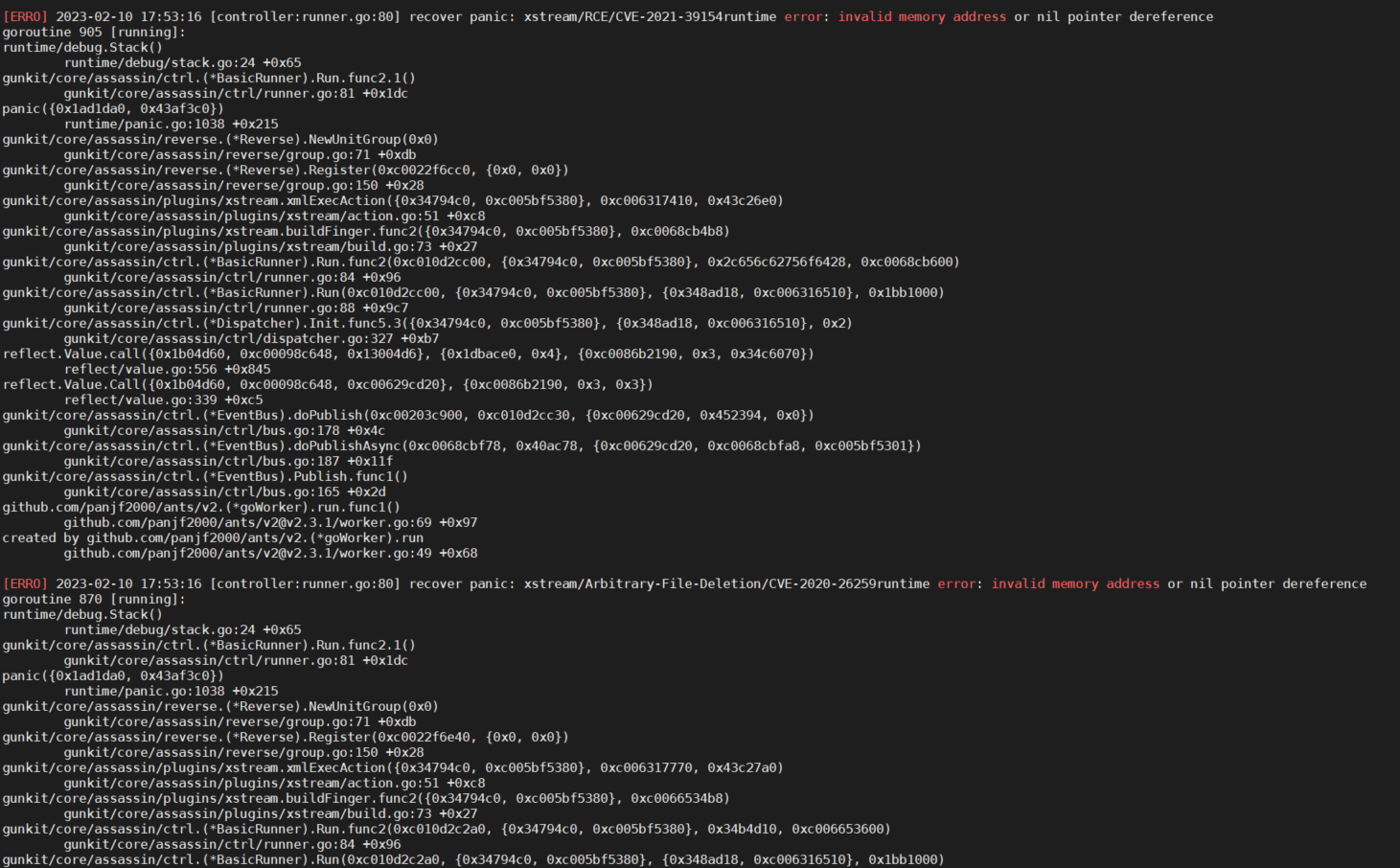 xray 1.9.4 配置反连平台后扫描报错 · Issue #1711 · chaitin/xray · GitHub
