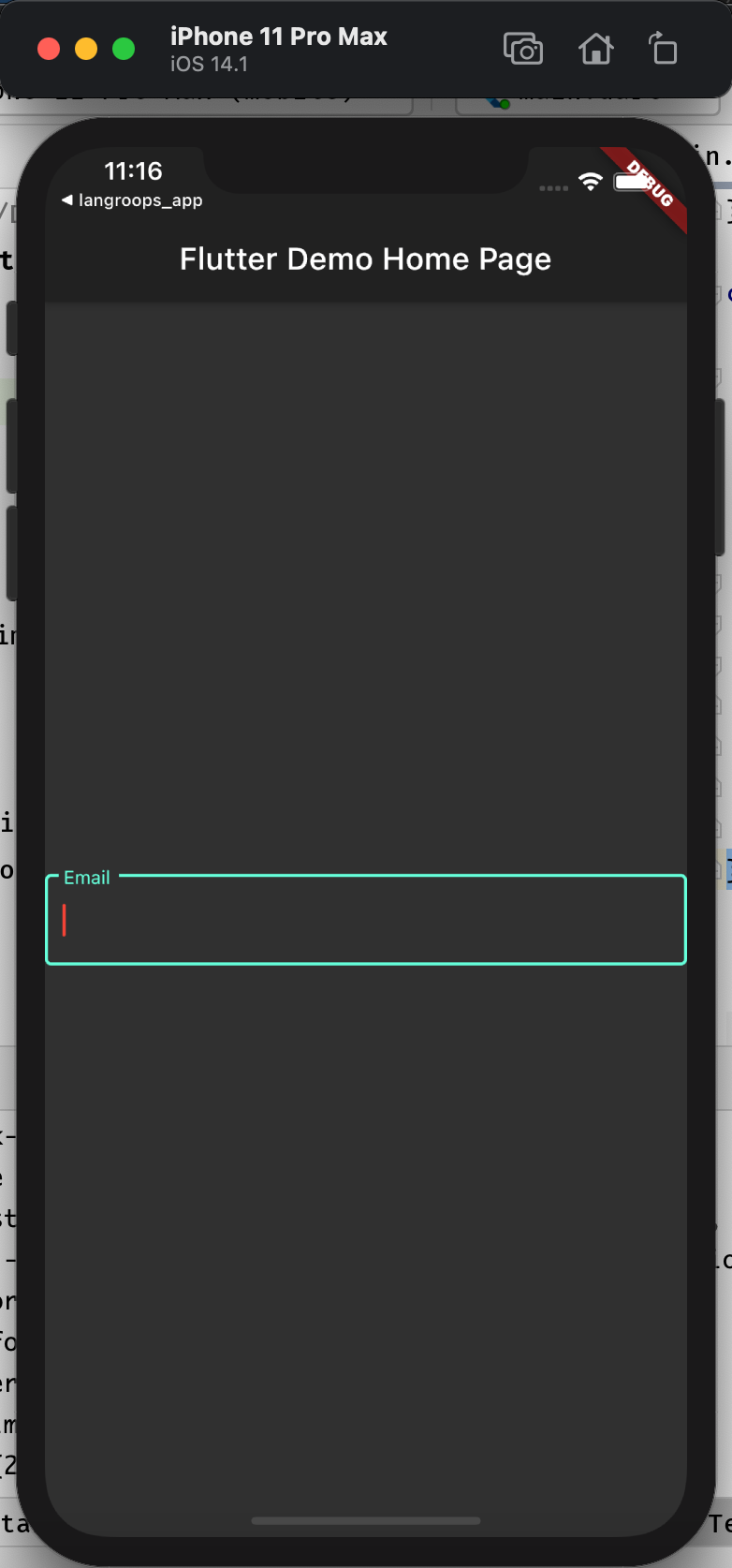 labelText Color and boder Color don't respect the themeData when set brightness: Brightness.dark ...