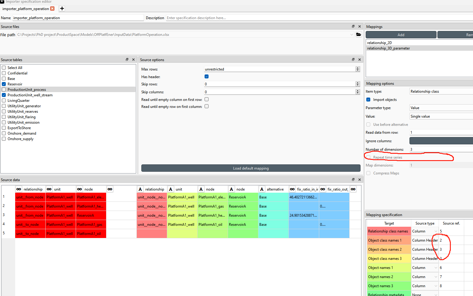weird importer mapping · Issue #2158 · spine-tools/Spine-Toolbox · GitHub