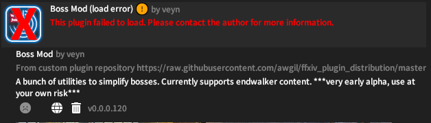 Plugin not working. Load error · Issue #198 · awgil/ffxiv_bossmod · GitHub