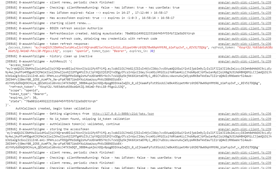 Tokens are missing after calling the refresh token · Issue #1190 · damienbod/angular-auth-oidc ...