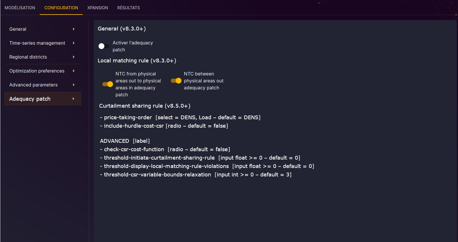 [ANT-672] Add new optimization form fields · Issue #1339 · AntaresSimulatorTeam/AntaREST · GitHub