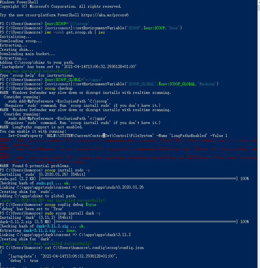 'D:\scoop\shims\..\apps\scoop\current\bin\scoop.ps1' is not recognized ...