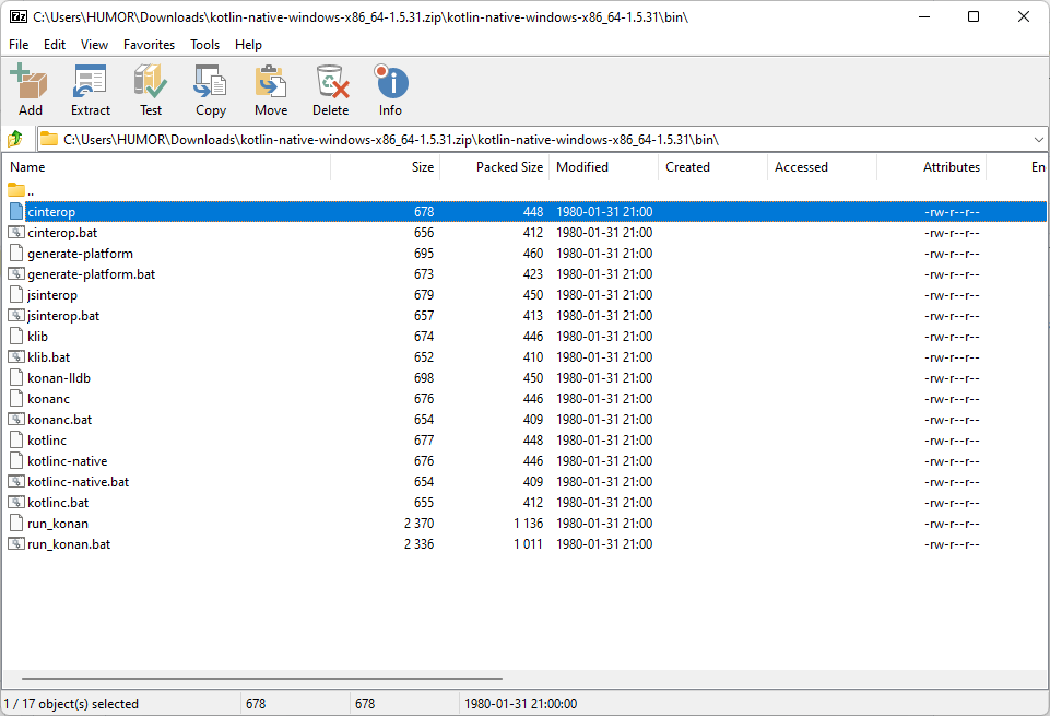 Some package files have a date way in the past like Jan 31 1980 · Issue ...
