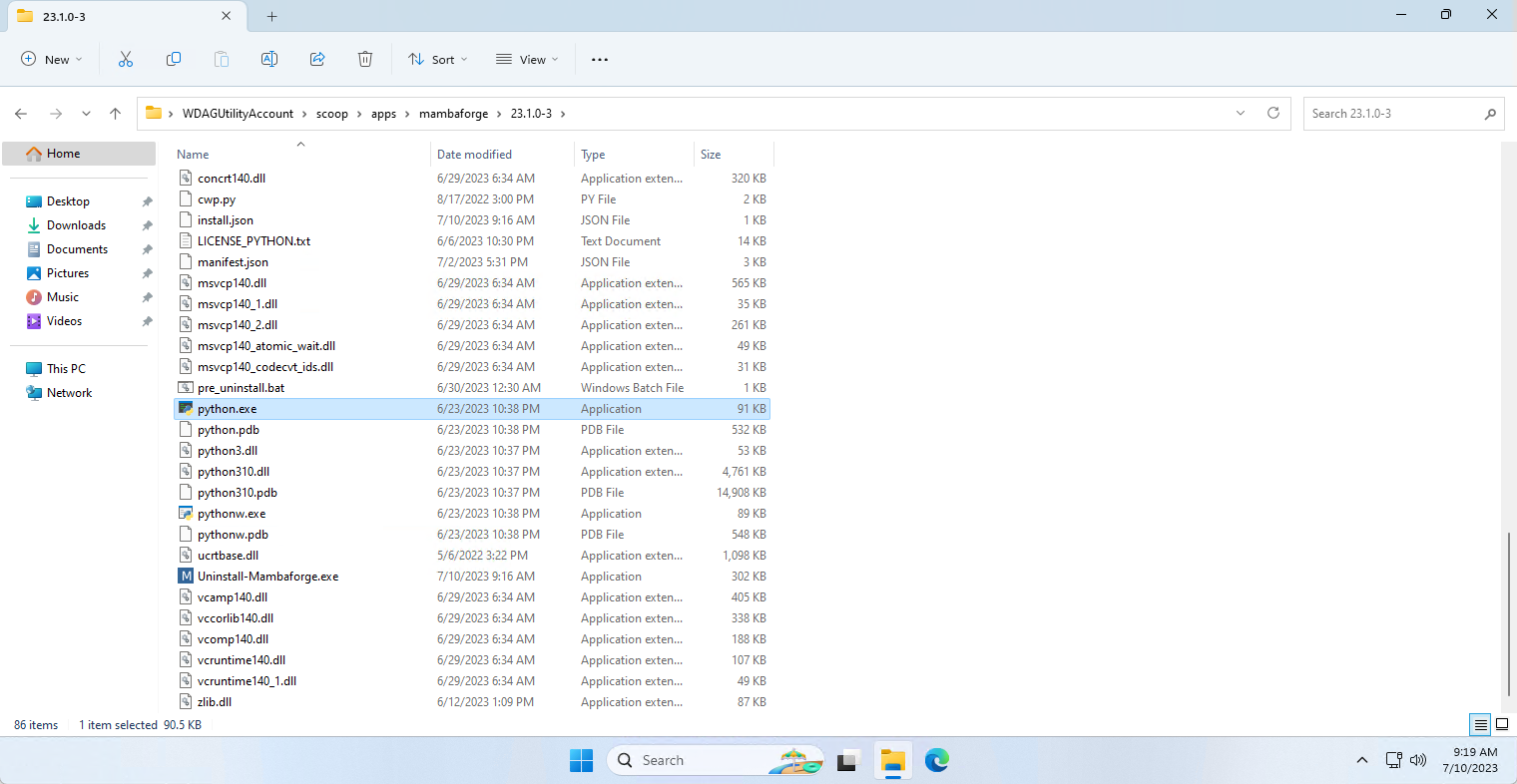 [Bug]: mambaforge installation fails · Issue #11570 · ScoopInstaller/Extras · GitHub