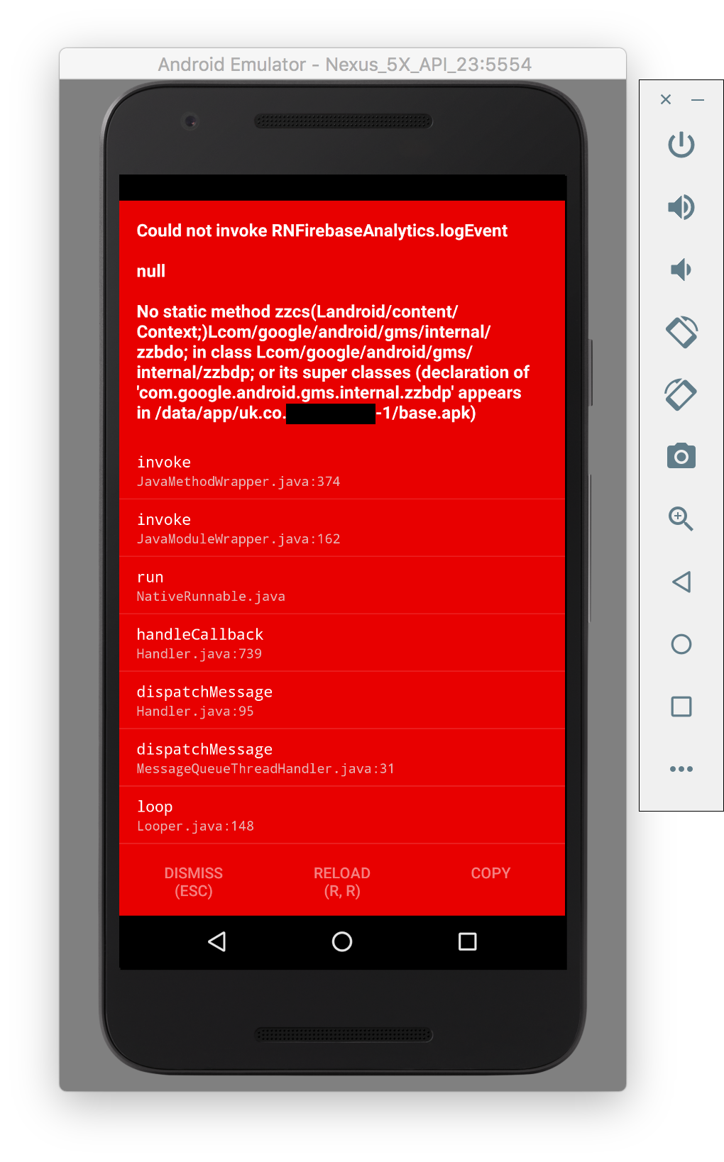 V3 Analytics Could Not Invoke Rnfirebaseanalyticslogevent Android · Issue 401 · Invertase