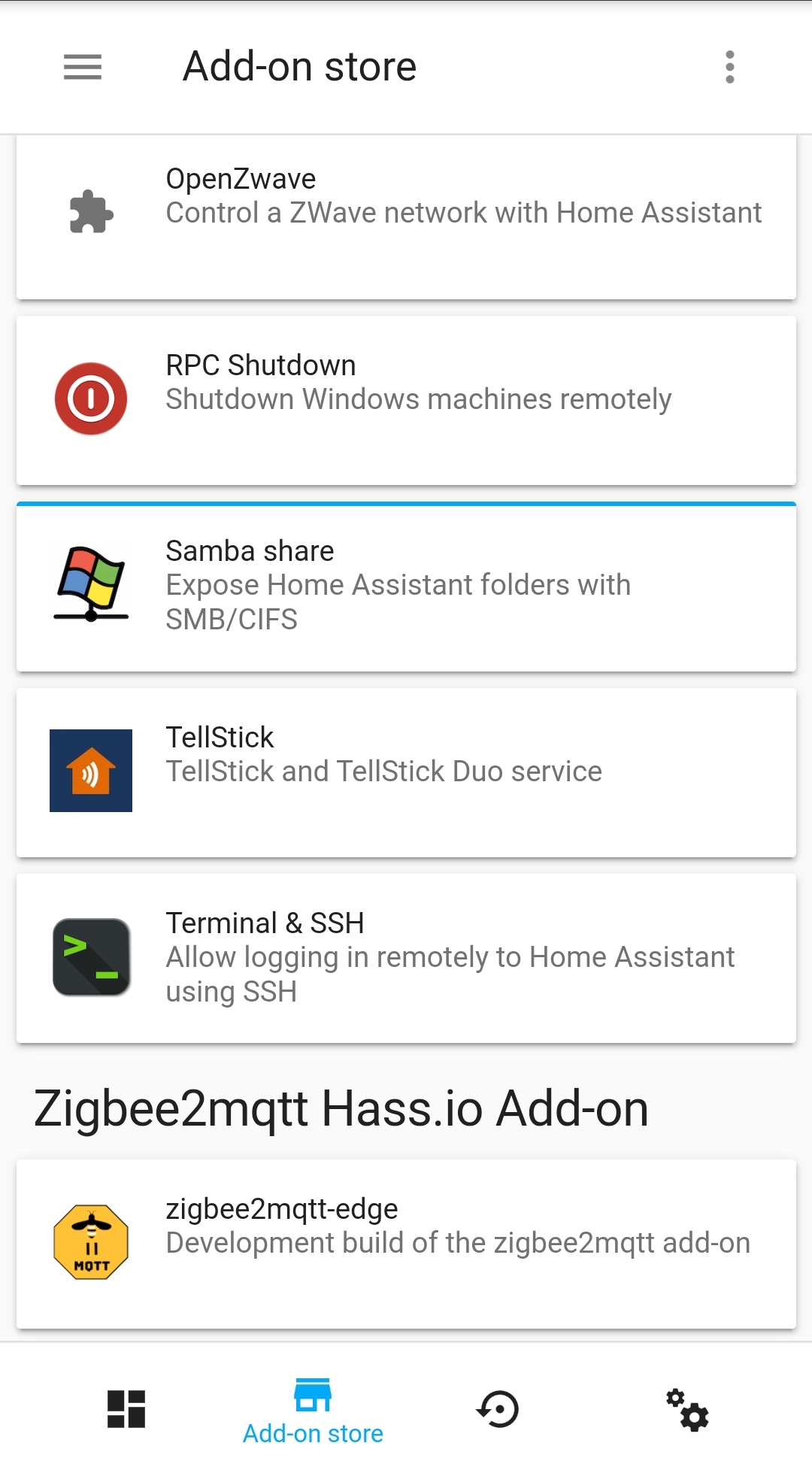 Cannot install v1.13.1 · Issue #340 · danielwelch/hassio-zigbee2mqtt · GitHub