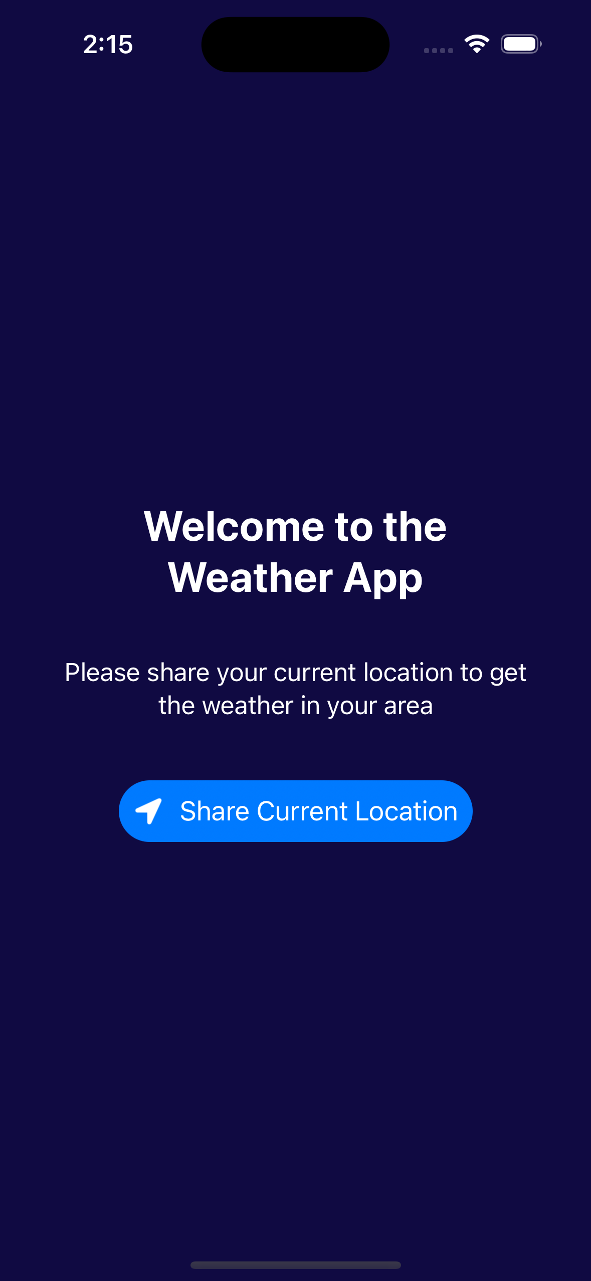 GitHub - claratoll/WeatherApp: I followed the instructions from this tutorial https://www ...