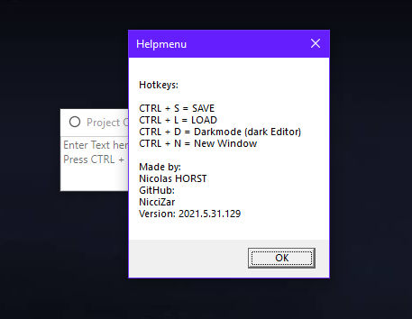 GitHub - NicciZar/Project-Overlay-Notepad