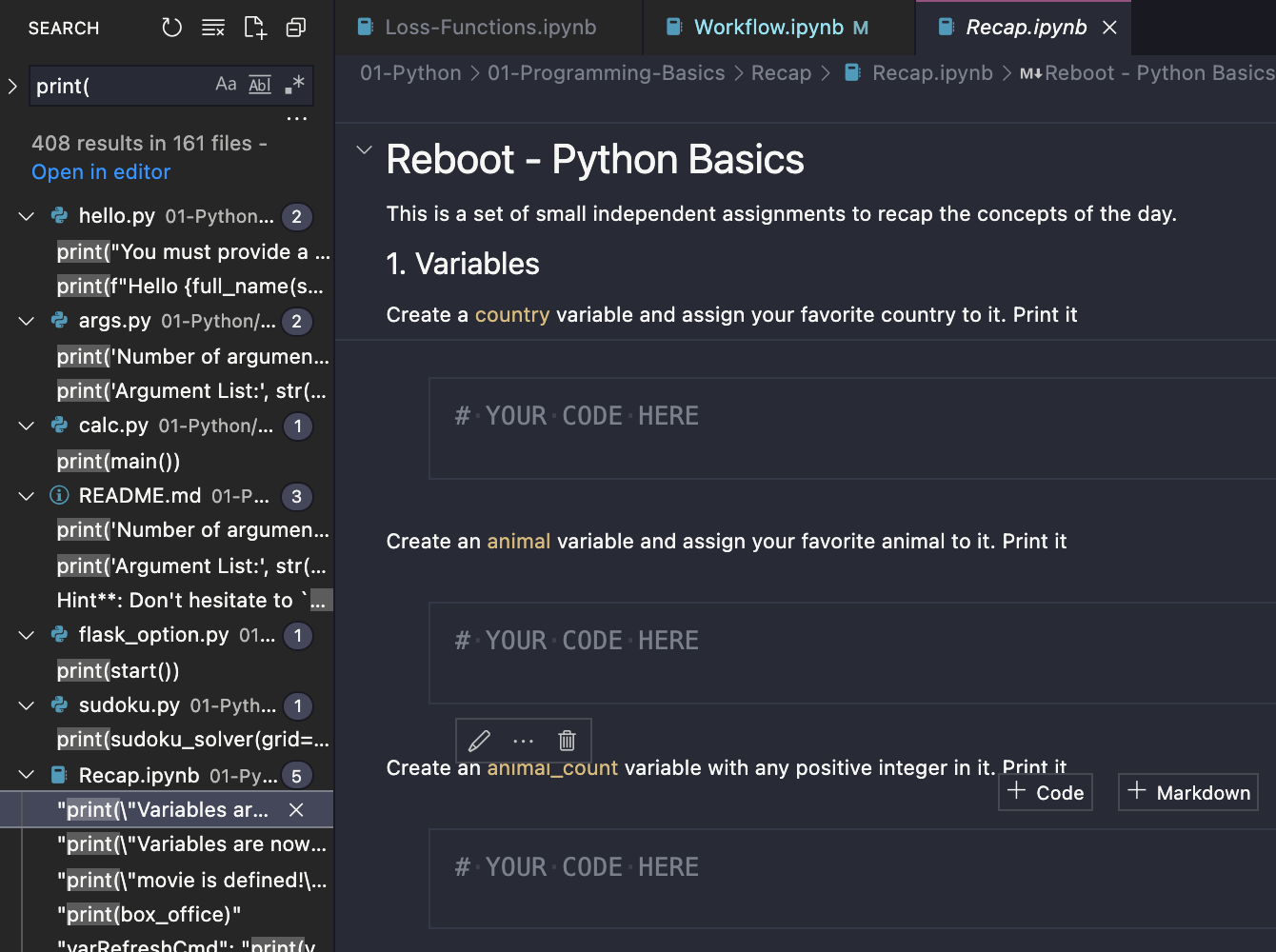 Jupyter notebooks: "find in files" result doesn't scroll to the found ...