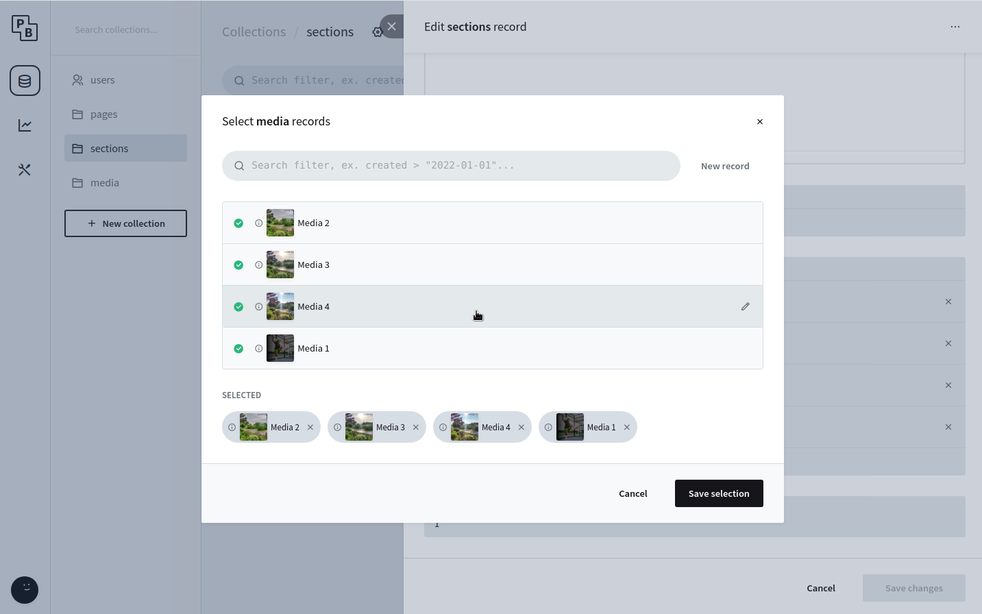 Small PB admin UI improvement · pocketbase pocketbase · Discussion #1796 · GitHub