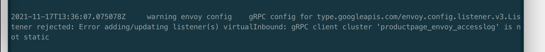 envoy ALS cluster definition in bootstrap configuration · Issue #19001 · envoyproxy/envoy · GitHub
