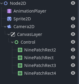 Zero child of CanvasLayer (which is a child of Camera2D) may render with wrong transform ...