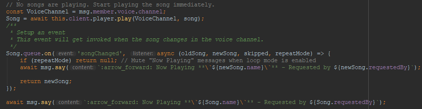 SOLVED: Play function stopped working · Issue #17 · Androz2091/discord-player · GitHub