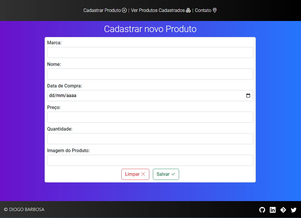 GitHub - DGOBARBOSA/CRUD: CRUD Beginners Pro