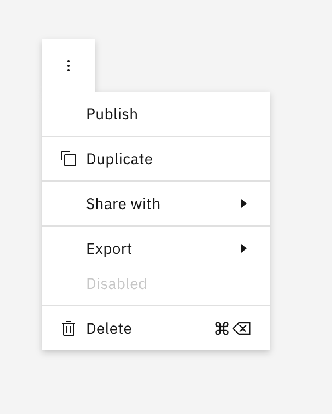 [MenuButton] Style audit + button variations · Issue #3044 · carbon-design-system/carbon-addons ...