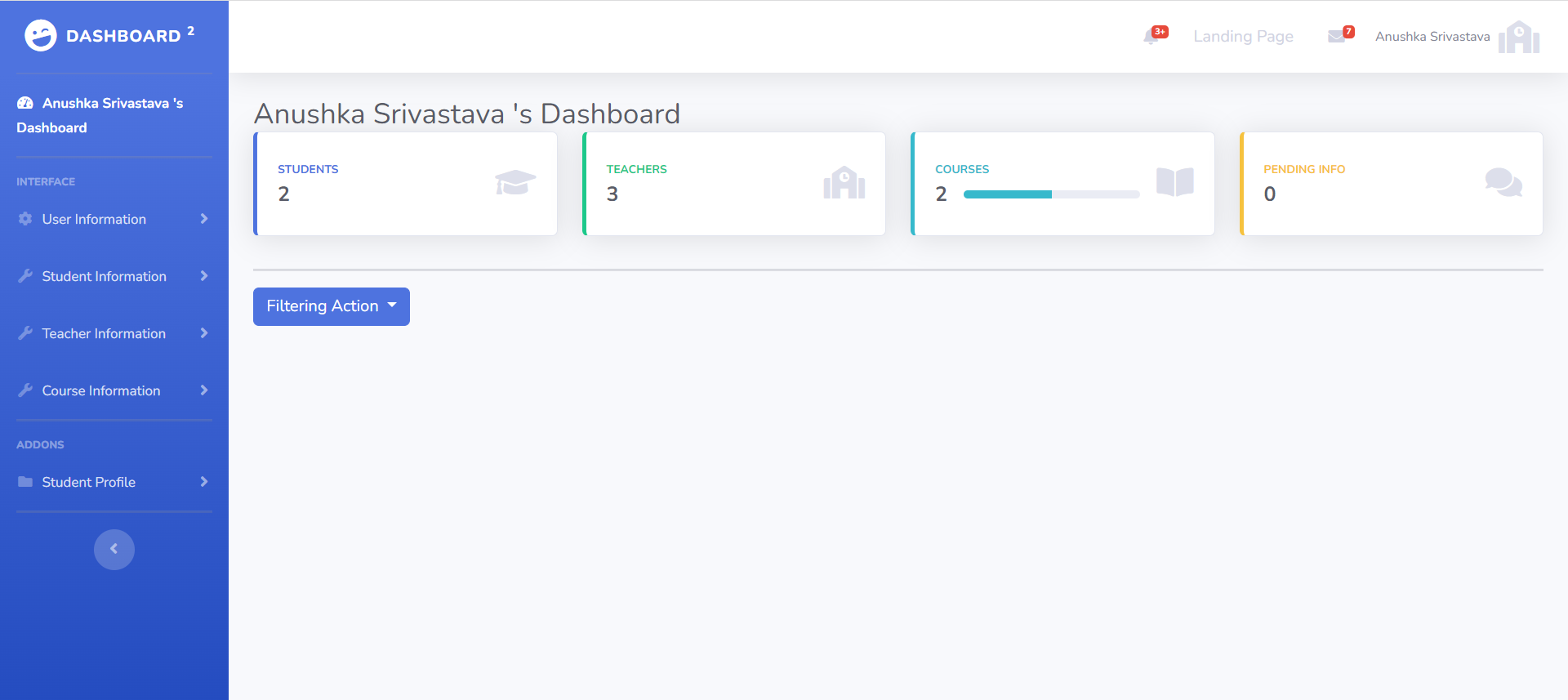 GitHub - xanushkasrivastavax/StudentManagementSystem