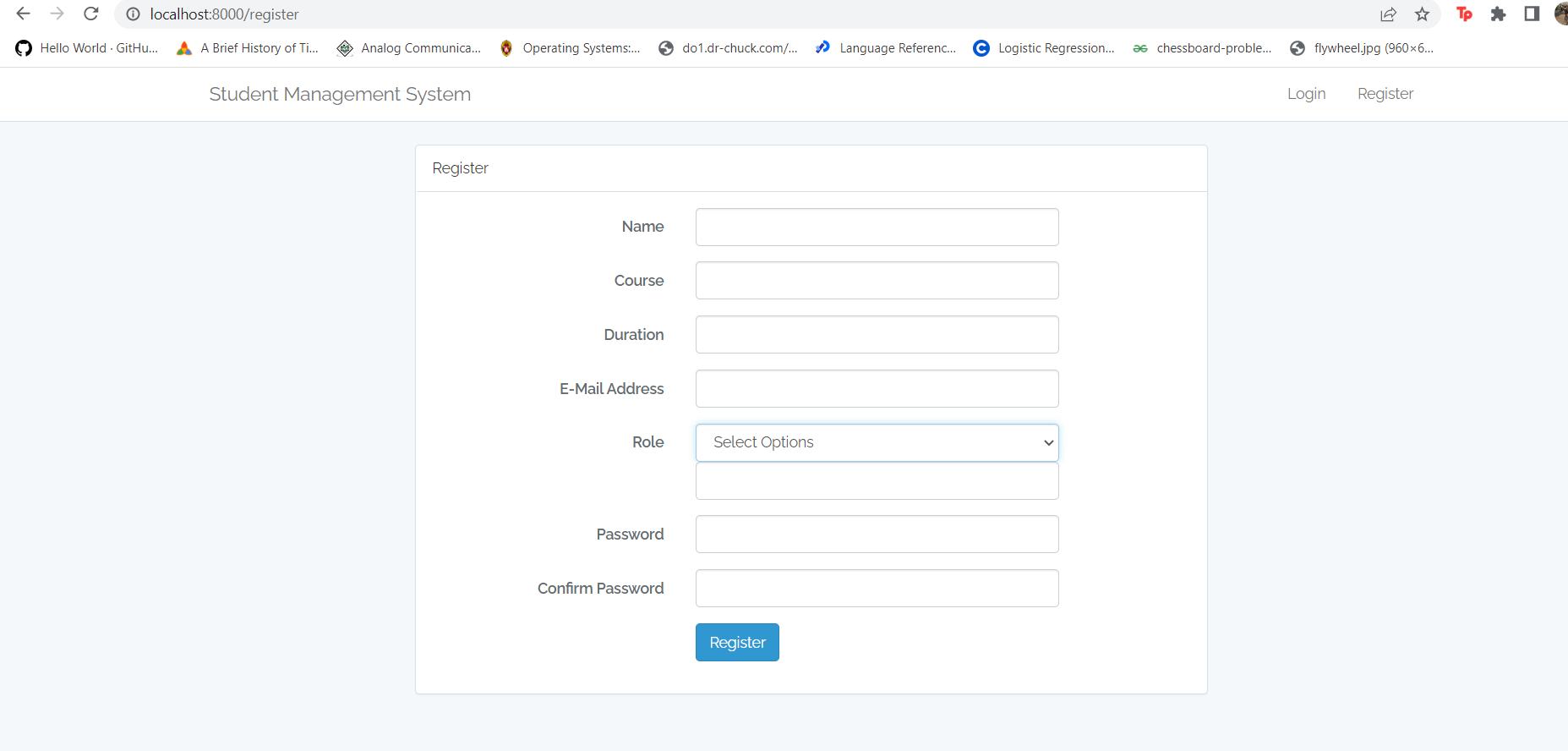 GitHub - xanushkasrivastavax/StudentManagementSystem