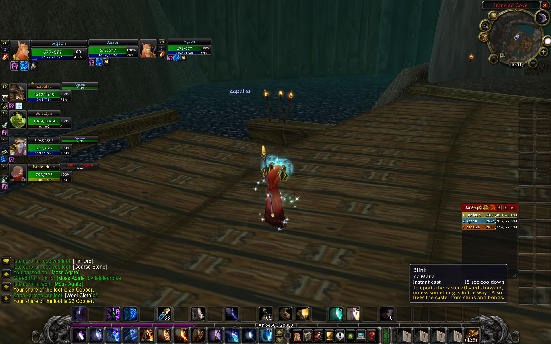 Mage Blink - vanish player for around 2 secounds · Issue #509 ...
