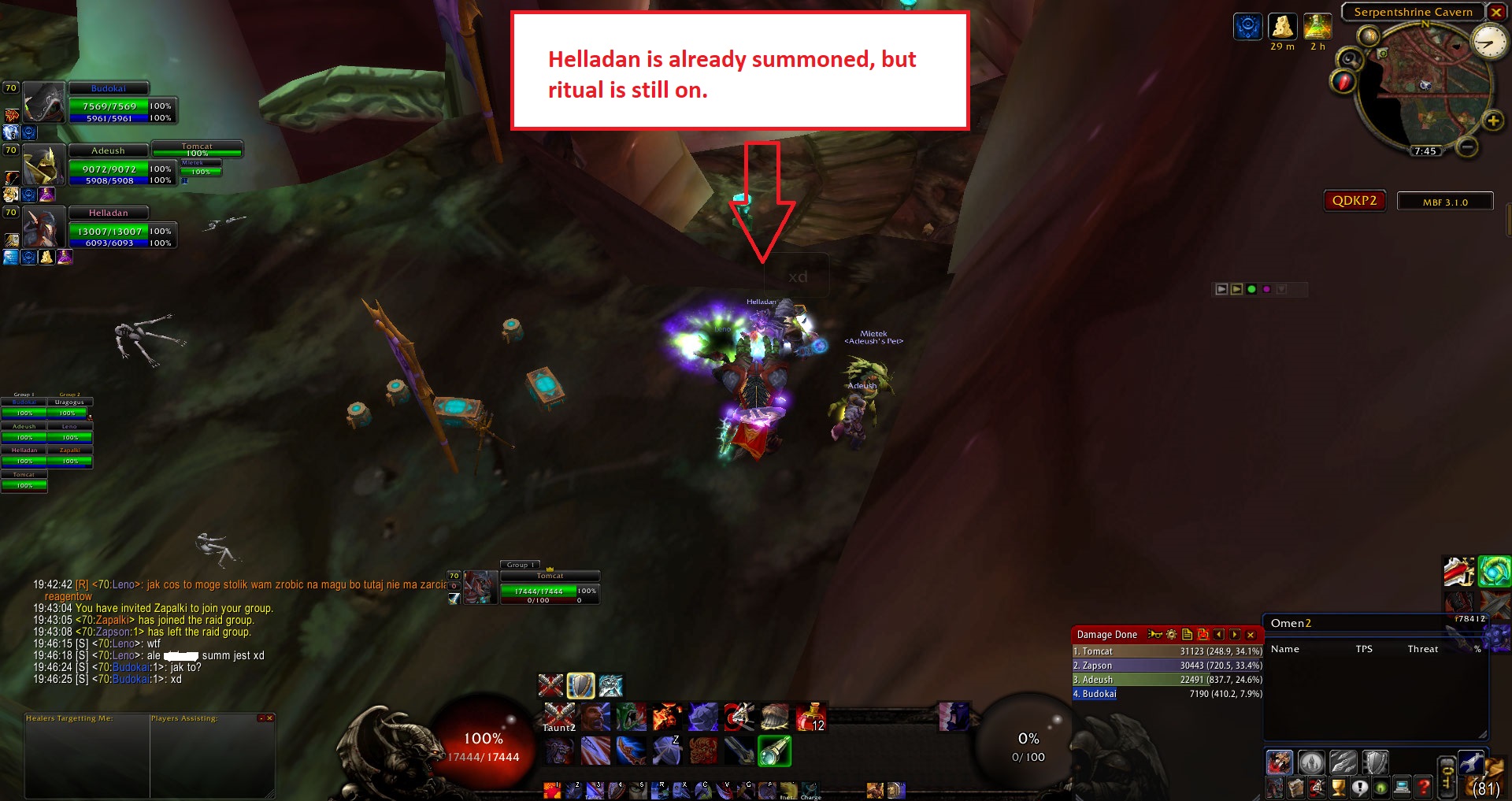 Warlock Summon animation and channeling issue · Issue #1275 · SunwellWoW/Sunwell-TBC-Bugtracker ...