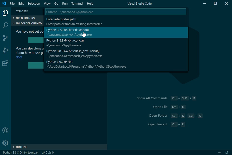 Kernel Switch Problem · Issue 3995 · Microsoftvscode Jupyter · Github