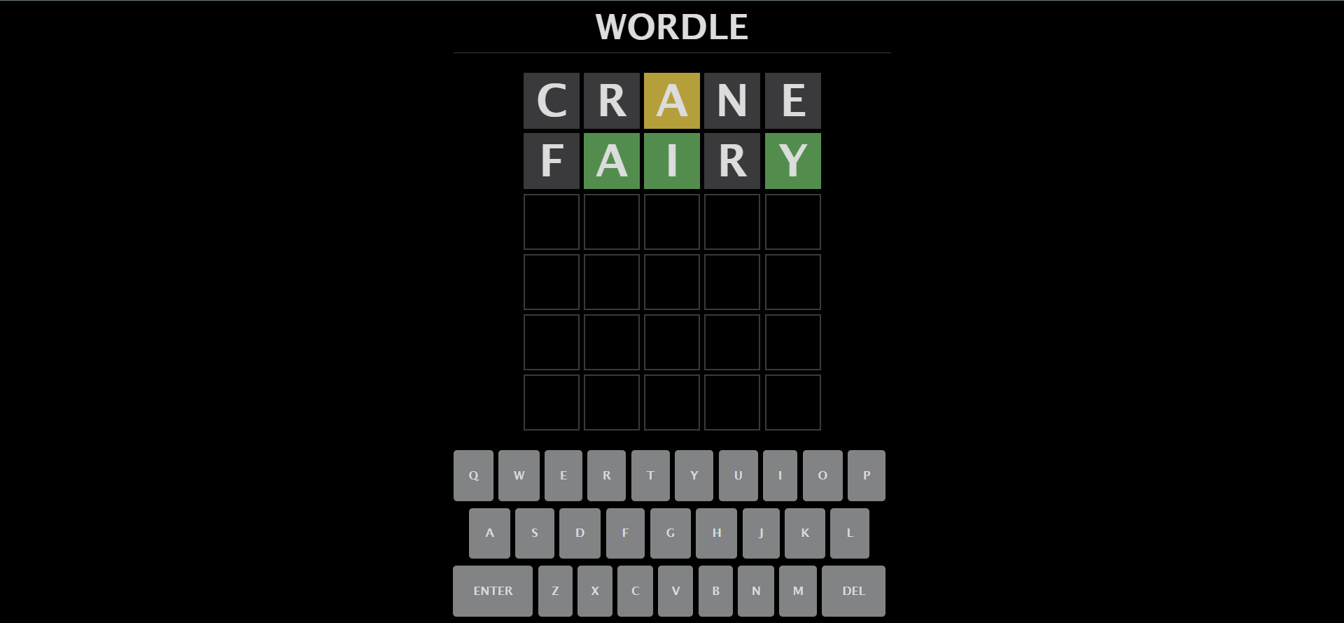 Github Leondavidtbwordle Clone Simple Wordle Clone With Html Css And Vanilla Javascript 2289