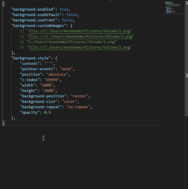 Cannot get background to show · Issue #245 · shalldie/vscode-background ...