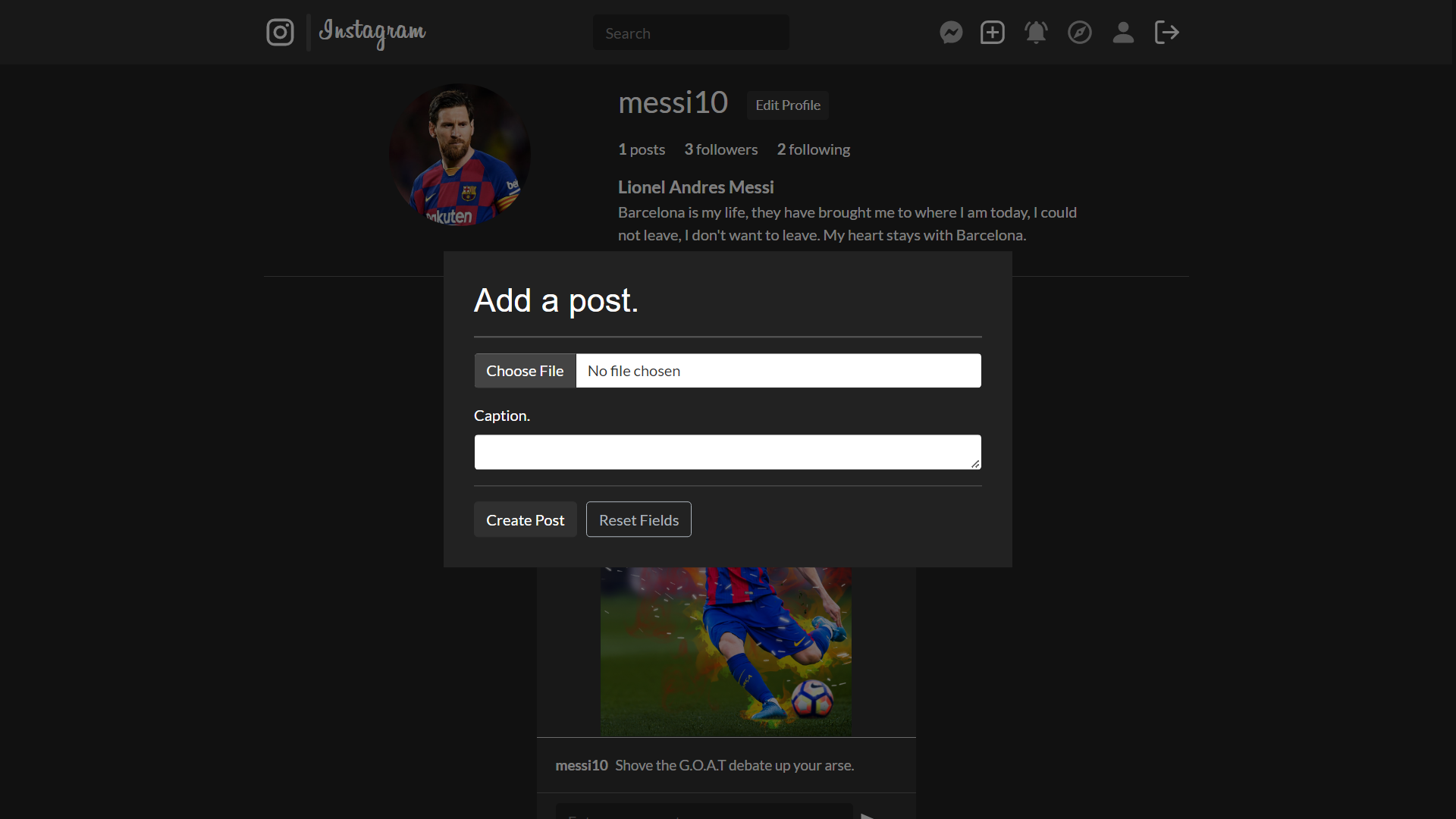 GitHub - Sj1335/Insta-Clone: Insta Clone is made by using React Js