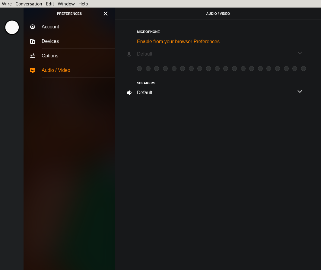 Wire doesn't see at all my video camera · Issue #1758 · wireapp/wire ...