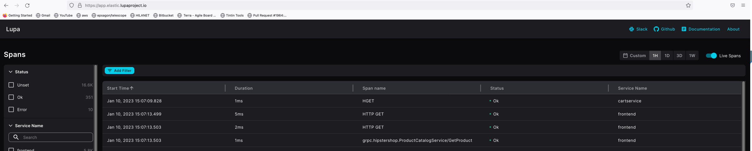 🐞 Span table - header titles should be consistent regards small/capital letter · Issue #1047 ...