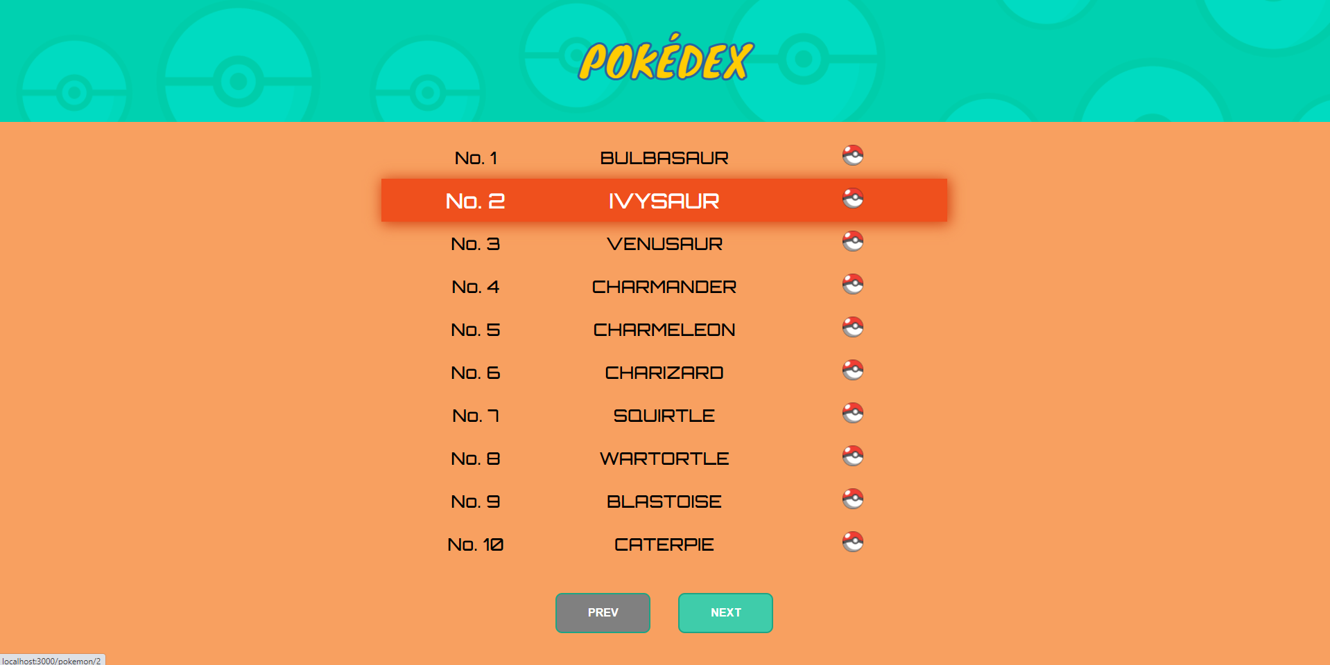 GitHub - mmercedesperea/pokedex: A React Pokedex