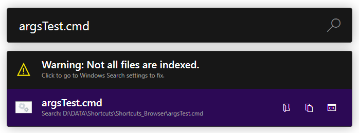 [PowerToys Run] Pass command line argument to launched application ...