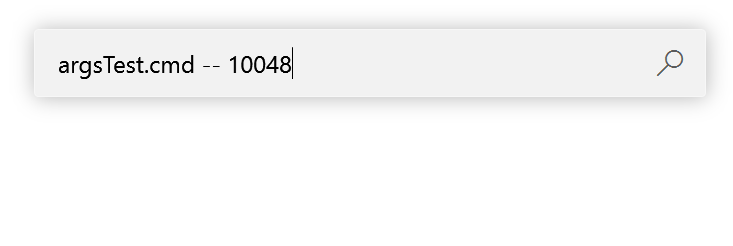 Run Pass Command Line Argument To Indexed File Eg Script File · Issue 10286 · Microsoft 9199