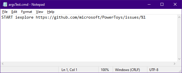 [Run] Pass command line argument to indexed file (e.g. script file) · Issue #10286 · microsoft ...