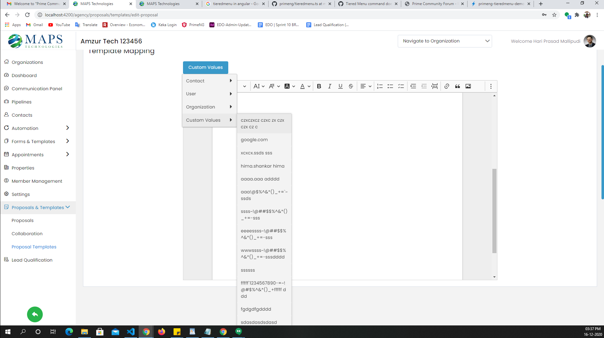 How to Set max-height and scroll for tieredmenu submenu items · Issue #9661 · primefaces/primeng ...