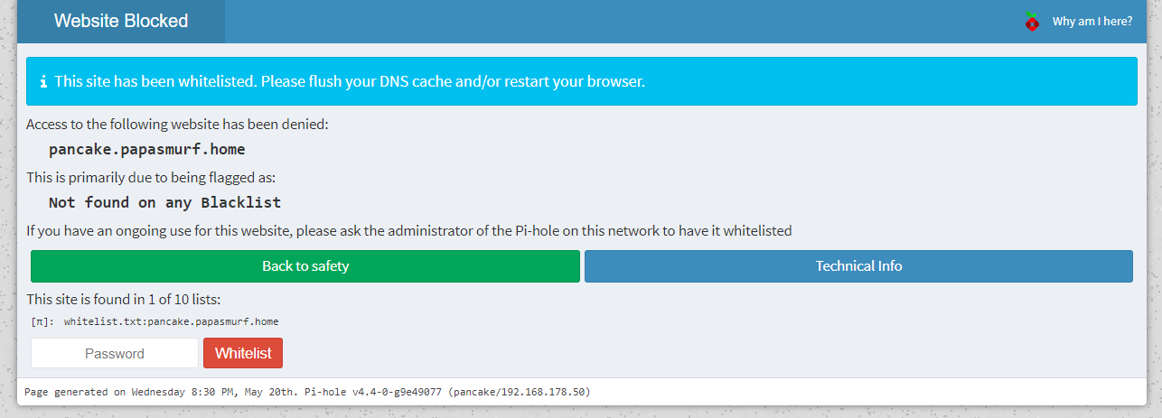 DNS issue with PiHole · Issue #1034 · pi-hole/web · GitHub