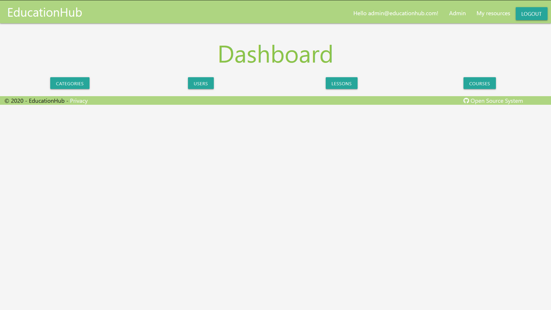 GitHub - mitovV/EducationHub: Knowledge sharing platform